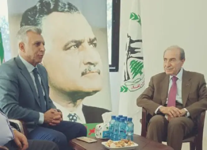 الخليل بحث مع هيئة ابناء العرقوب قضية مزارع شبعا